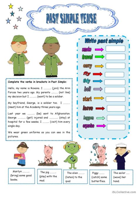 Simple Past Tense English Esl Worksheets Pdf Doc
