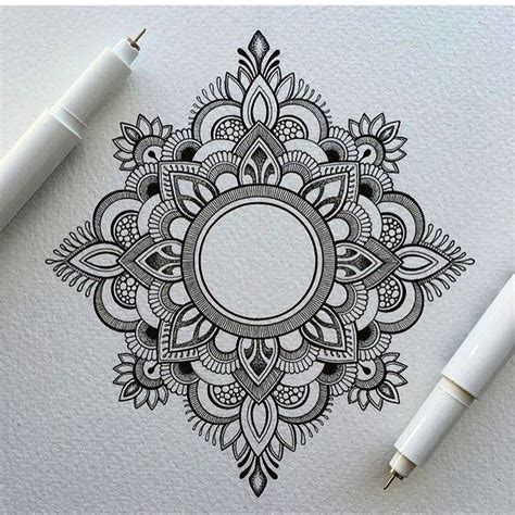 How To Draw A Mandala Beginner Friendly Tutorial