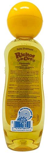 Ricitos De Oro Chamomile Baby Shampoo Hypoallergenic Tear Free Baby