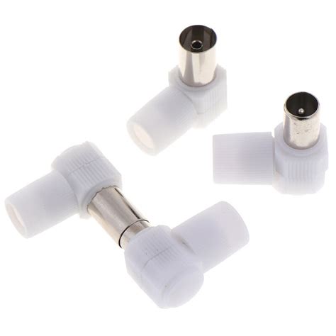 Pairs Degrees Tv Plug Jack For Antennas Male And Female Tv Rf