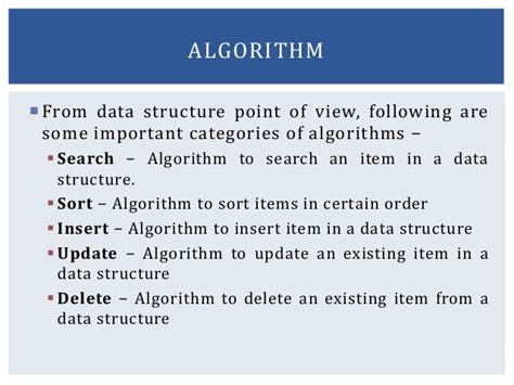 unit i basic concepts of algorithms