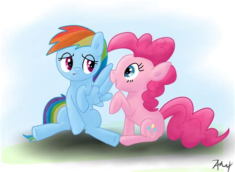 Pinkie Pie And Rainbow Dash By Fapalot On Deviantart