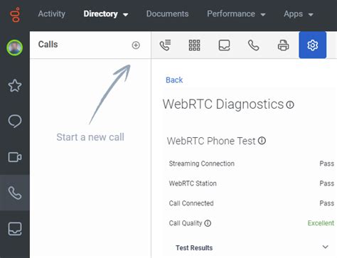 Run The Built In Genesys Cloud Webrtc Diagnostics App Genesys Cloud