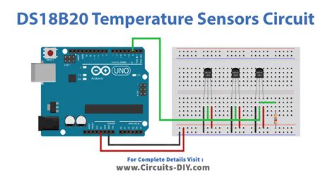 Interfacing Multiple DS18B20 Digital Temperature Sensors With Arduino