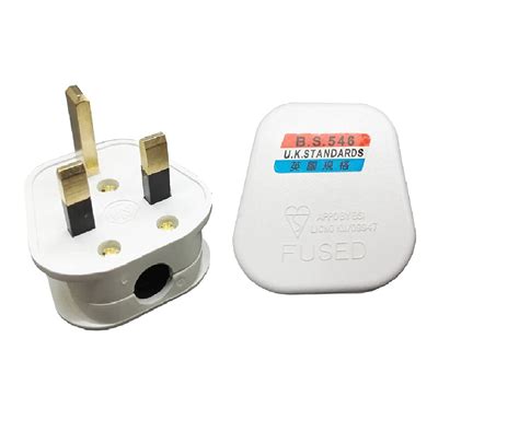 Vadda Bai 1 Pcs 13A 250V 3 Pin AC Electrical Power Wiring Male Fused