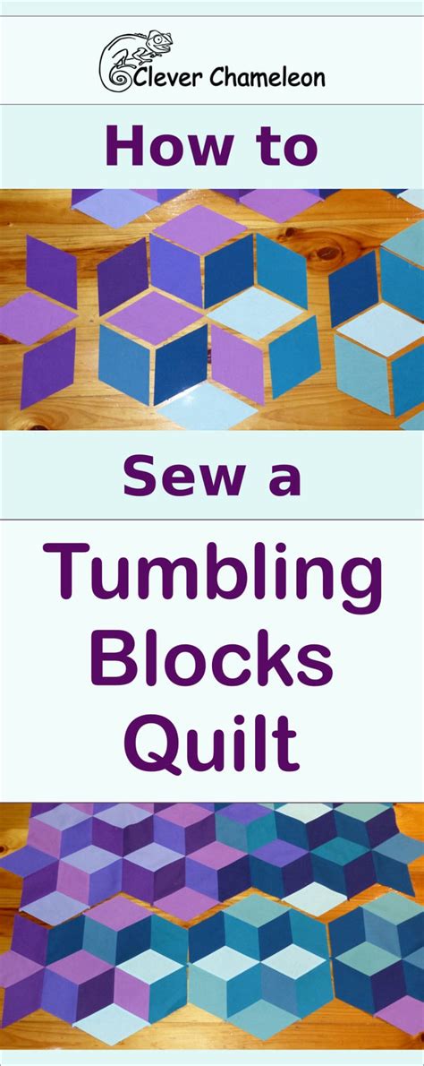 Tumbling Blocks Quilts Patterns Traditional Methods And Modern Twists