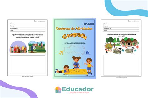 20 Atividades de Geografia para 2º ano fundamental Educador