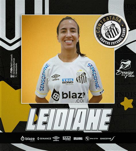 Lateral Leidiane O Refor O Das Sereias Da Vila Para A Temporada