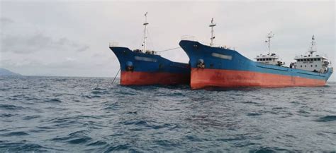 KAPAL KARGO DITAHAN BERSAUH TANPA KEBENARAN