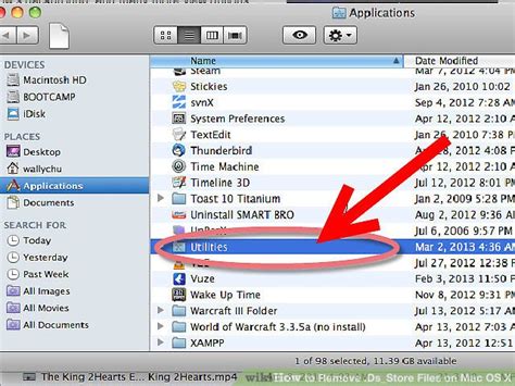 how to remove ds store files on mac os x 7 steps with pictures