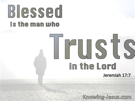 Bible Verses About Faith And Trust