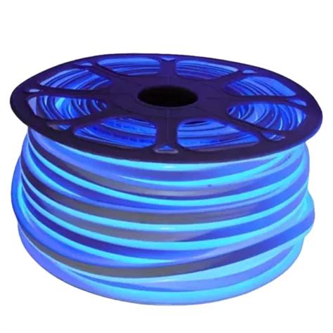 Manguera Neon Flex Led Rollo M Ip V L Azul Construled Env O Gratis