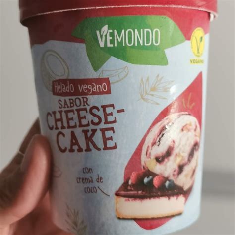 Vemondo Helado Vegano Sabor Cheese Cake Review Abillion