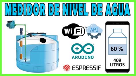 Como Hacer Un Medidor De Nivel De Agua Para Cisternas Y Tinacos WIFI