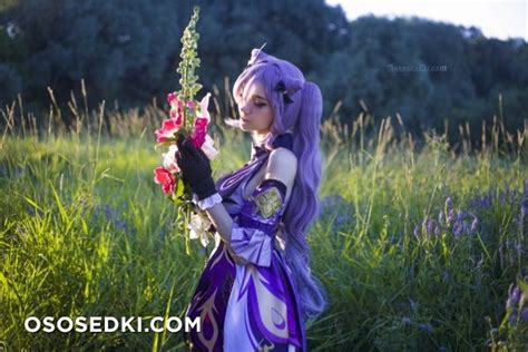Astasia Dream Keqing Genshin Impact Naked Cosplay Asian Photos