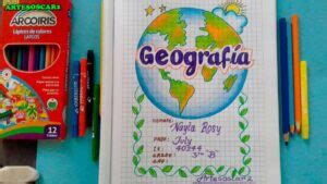 Portadas De Geograf A F Ciles Para Imprimir Secundaria