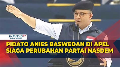 Anies Baswedan Sampaikan Pidato Politik Doa Pilpres Di Apel