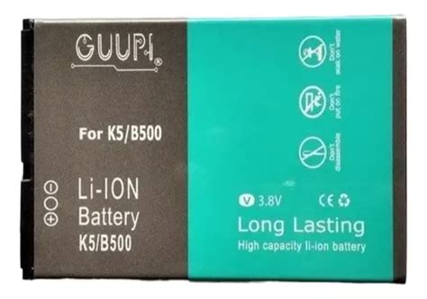 Bateria Pila Krip K B Guupi Calidad Original Somos Tiend Mercadolibre