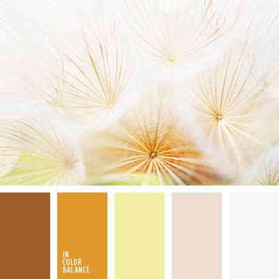 Pale Yellow Color Palette