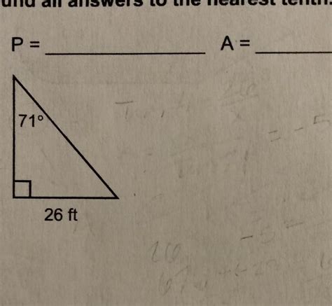 It Says I Have To Use The Pythagorean Theorem And Trig To Find The