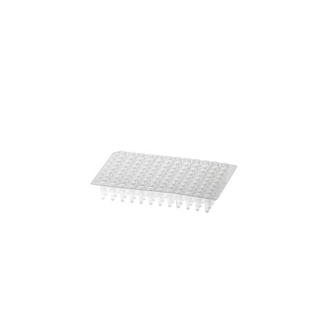 AMPLATE 96 Well PCR Raised Rim Thin Wall Plates Fully Skirted