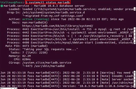 How To Install MariaDB On Ubuntu 22 04 Its Linux FOSS