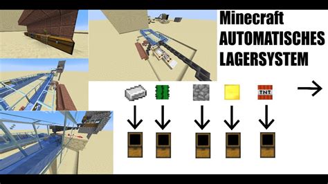 Automatisches Lagersystem In Minecraft 1 19 Java YouTube