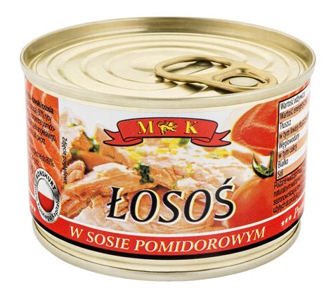 Łosoś w sosie pomidorowym MK 150g konserwa rybna 12550527145
