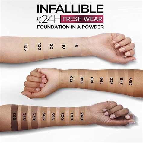 Loreal Infallible Powder Swatches Ubicaciondepersonas Cdmx Gob Mx