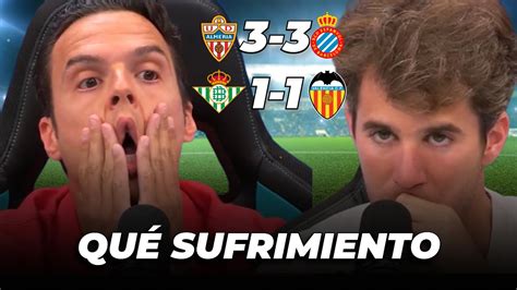 El Sufrimiento Por El Descenso Mega Chiringuito Live Youtube