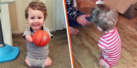 Texas Boy Born Without Arms And Legs Takes First Steps At 4 Brings Mom