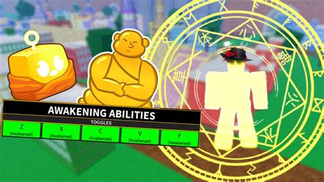 Fully Awakening Buddha Fruit Blox Fruits YouTube