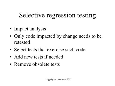 ppt regression testing powerpoint presentation free download id 9606729