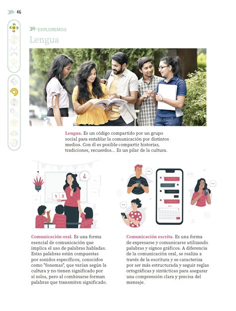 Nuestros Saberes Sexto grado Página 46 de 257 Libros de Texto Online