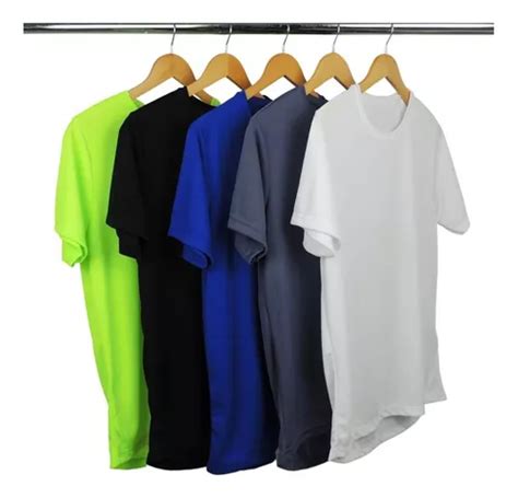 Kit 5 Camisetas Masculina Dry Fit Proteção Uv Academia Frete grátis