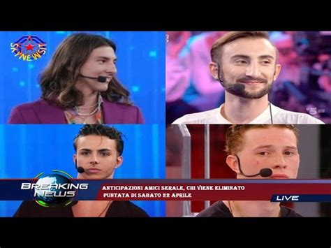 Anticipazioni Amici Serale Chi Viene Eliminato Puntata Di Sabato 22