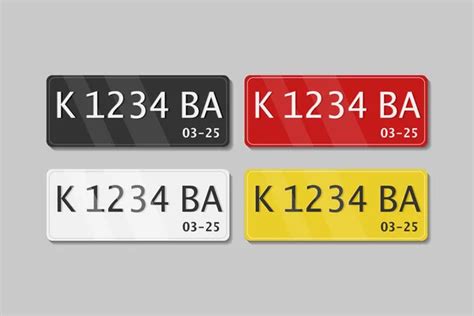 34 License Plate Font Vector Images Depositphotos