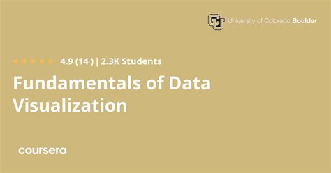 Fundamentals Of Data Visualization Coursya