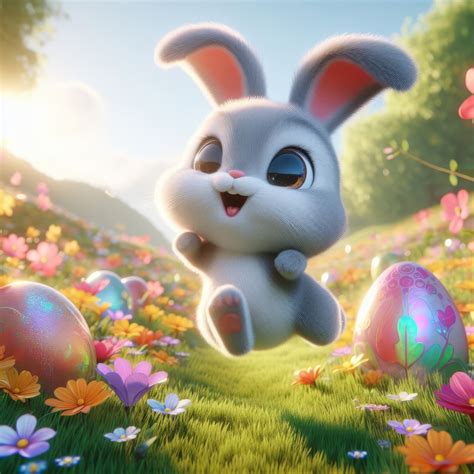 4 cute Easter bunnies 4 aranyos húsvéti nyuszi Megaport Media