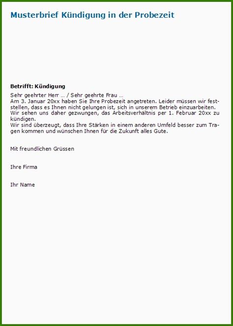 Arbeitszeugnis Kündigung In Probezeit Vorlage Faszinieren Kündigung In