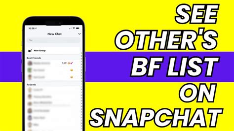 How To See Other People S Best Friends List On Snapchat Find Out