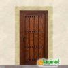 Puerta Exterior Rústica Tabla Clavos Karpimart Fabrica de puertas y