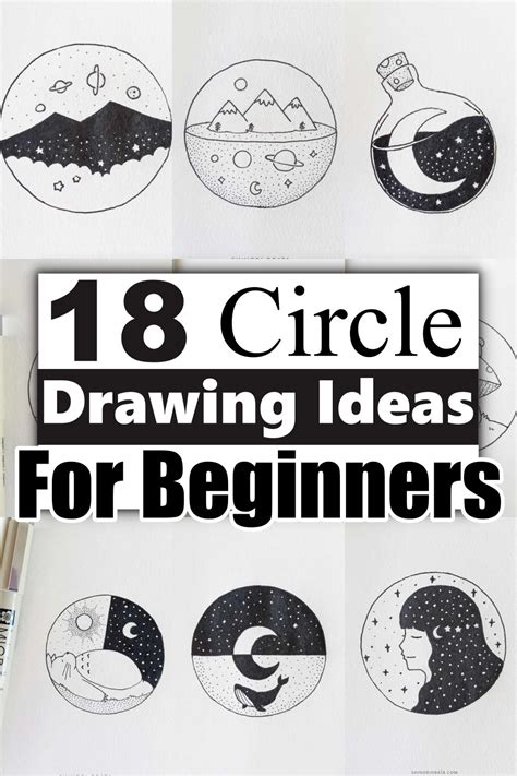 18 Circle Drawing Ideas For Beginners DIYsCraftsy