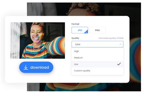 Comprimir Reduzir tamanho Online Grátis Fotor