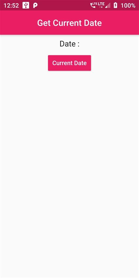 How To Get Current Date With Day In Flutter Android App Current Date