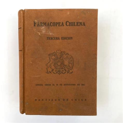 Farmacopea Chilena Selk man Librería