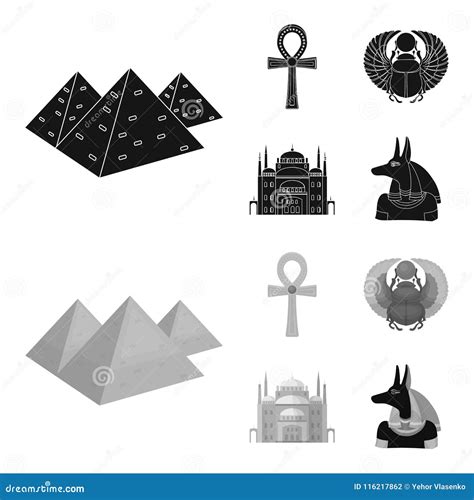 Anubis Ankh Cairo Citadel Egyptian Beetle Ancient Egypt Set