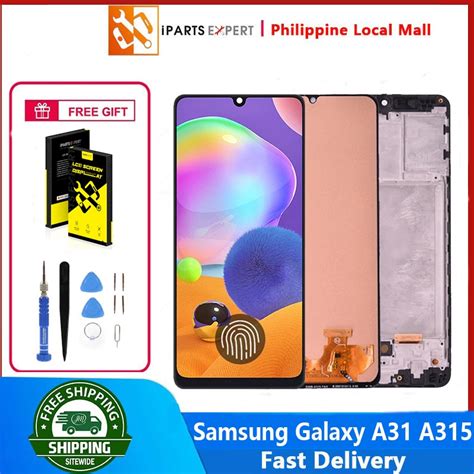 IPARTSEXPERT Original LCD For Samsung Galaxy A31 A315 LCD Display Touch