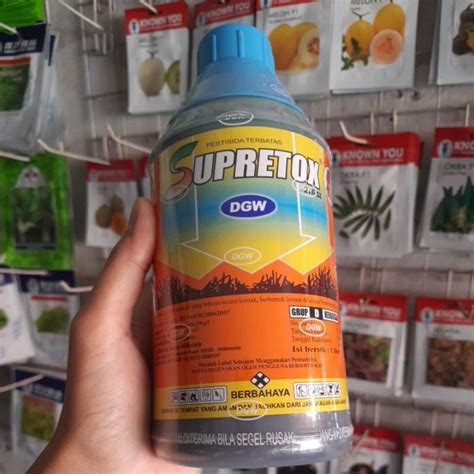 Jual Herbisida Racun Rumput Supretox Sl Isi Liter Shopee Indonesia