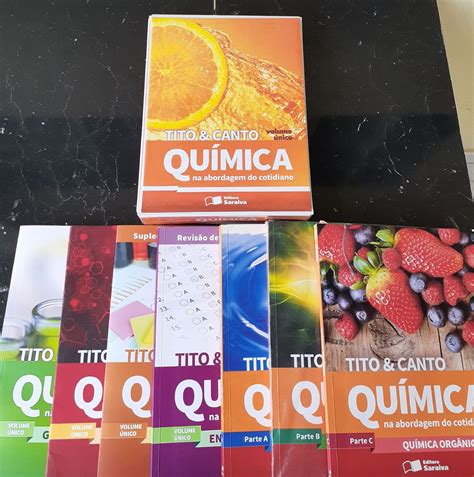 Box Completo Tito e Canto Química Na Abordagem do Cotidiano Volume